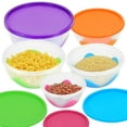 Southern Homewares Nested and Stackable Bowl/Food Storage Container, 5 ...