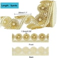 4.75~5 Yards Polyester Lace Trim Embroidery Ancient Hanfu Lace Ribbon ...