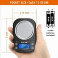 BUTTERFLY- Small Mini Kitchen Scale 1000G / 0.1G Jewelry Portable ...