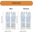 Reflexology Chart Socks, Acupressure Socks Kit with Trigger Point ...