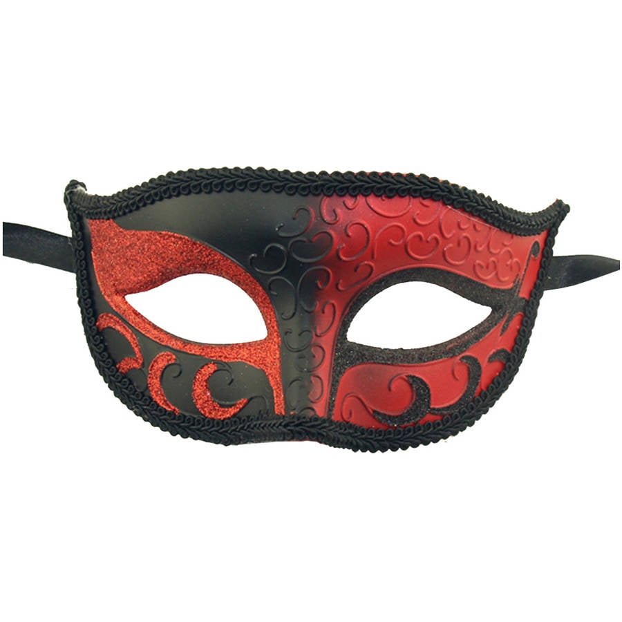 Luxury Mask Unisex Sparkle Venetian Masquerade Mask Adult Halloween ...