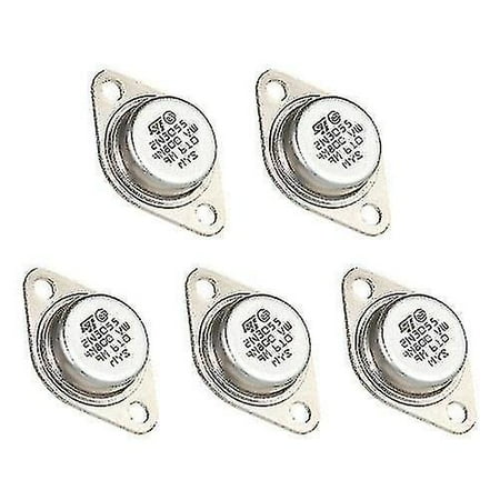 5pcs High Quality 2N3055 Power Transistors NPN TO-3 Metal Case 15A/60V ...