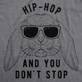 CLOTEX Womens Hip Hop and You Dont Stop T Shirt Funny Easter Gift for ...