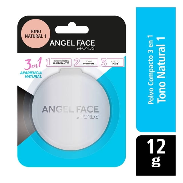 Polvo compacto Pond's Angel Face tono natural 1 12 g | Walmart en línea