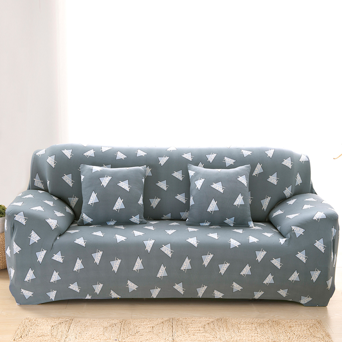 Collections Etc Aztec Southwest Patterned Sofa Cover with Bold Aztec ...