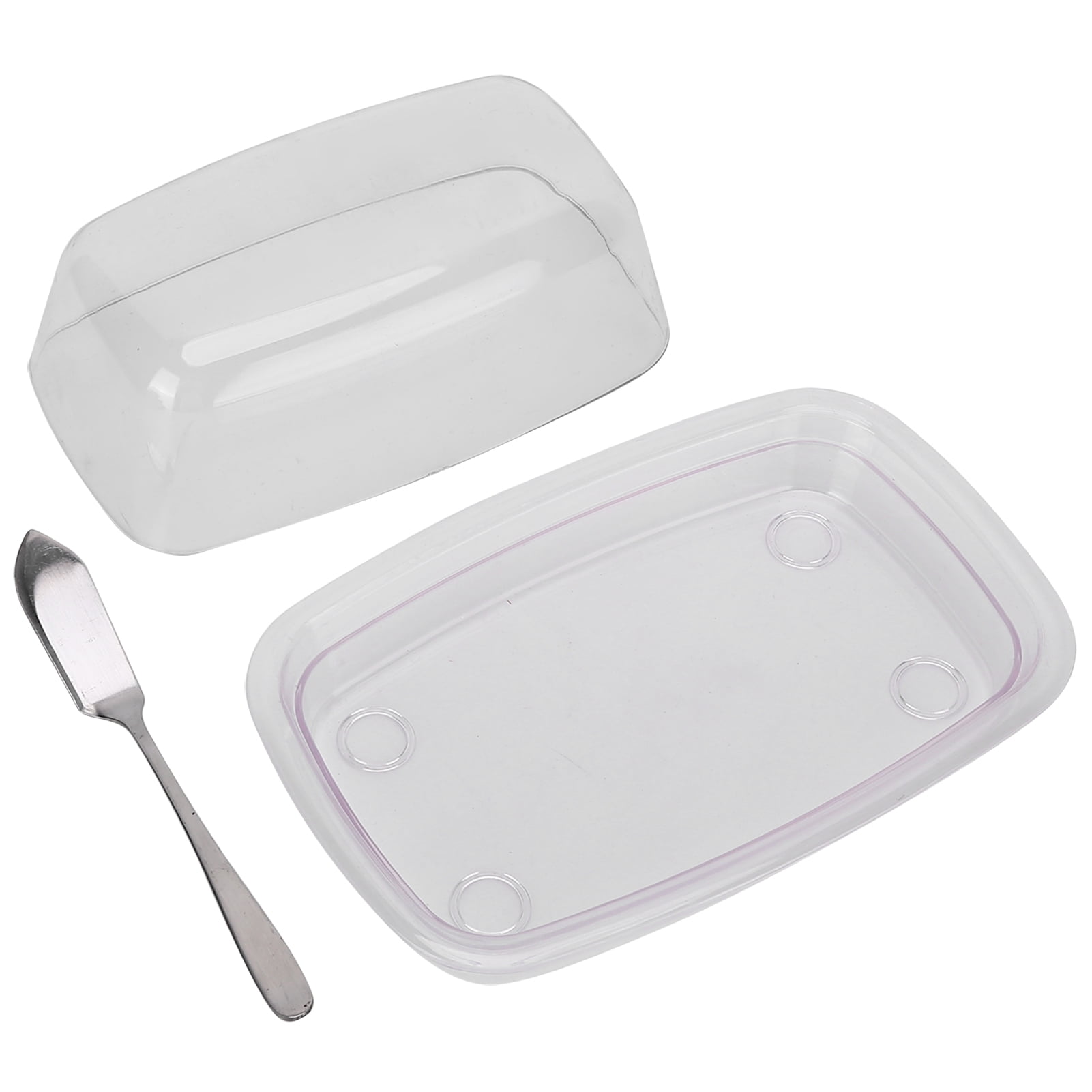 Click here for Unbranded Large Curved Butter Storage Box With Lid... prices