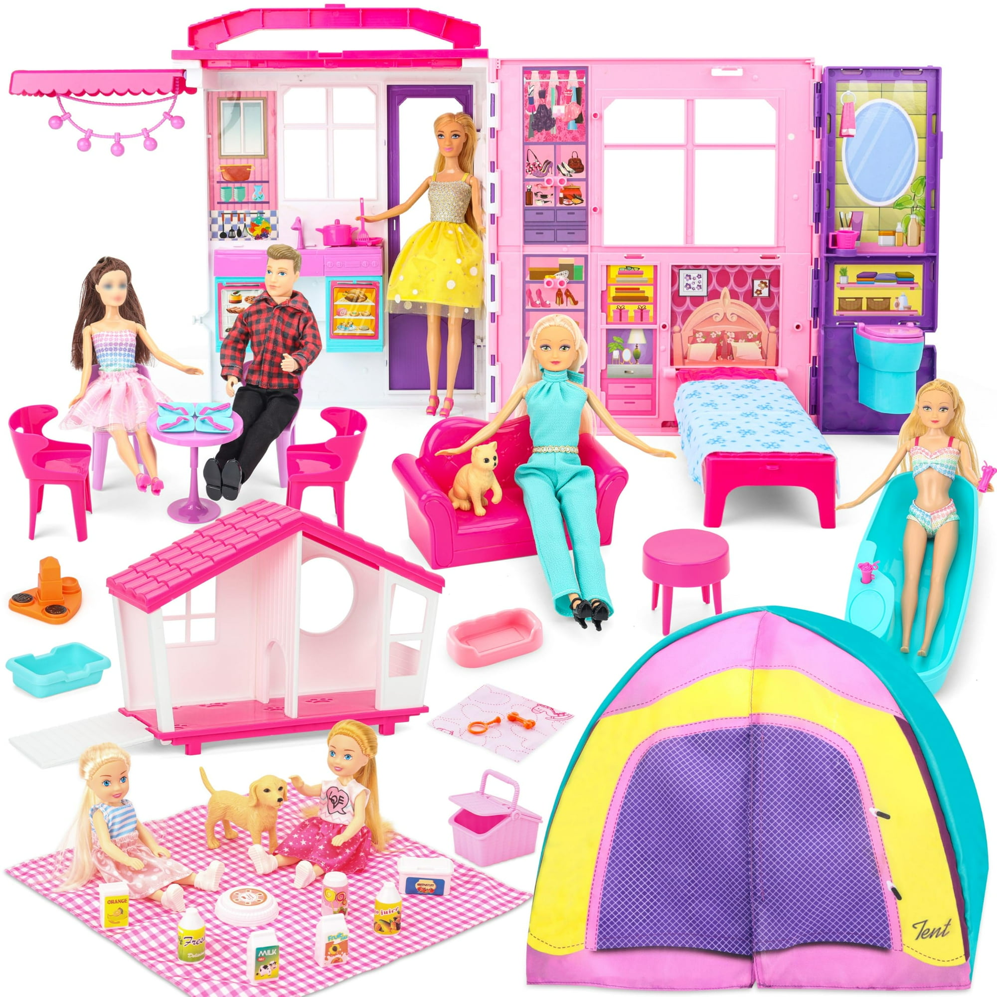 Click here for Style Shine Doll House Portable & Foldable Dollhou... prices