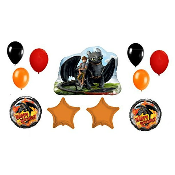 Disney Hiccup & Toothless How to Train a Dragon Balloon Bouquet ...
