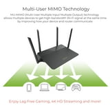 D-Link AC1900 MU-MIMO Dual Band Wi-Fi Router, Powerful Dual Core Processor, 4K Streaming and ...