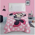 Minnie Mouse "2 Cute" Twin/Full Quilted Bedspread Only - Walmart.com