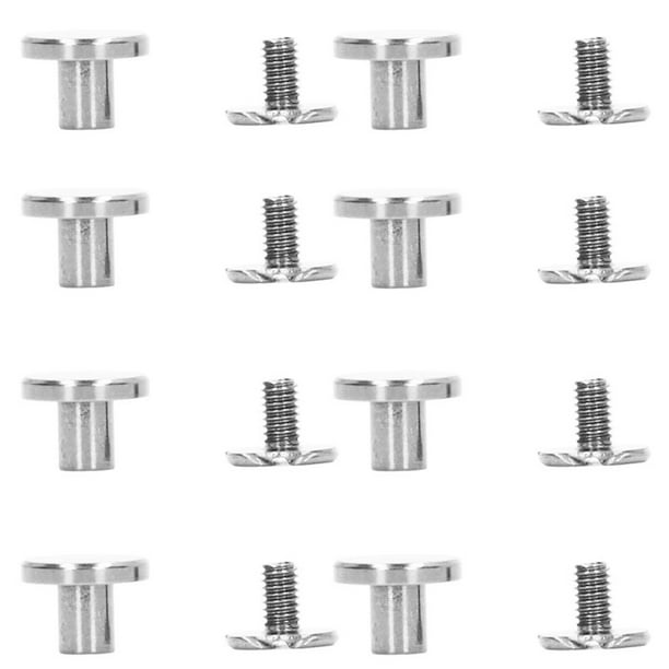 Kit Assorti De Vis De Reliure, Bricolage Cuir Métal Chicago Vis De ...