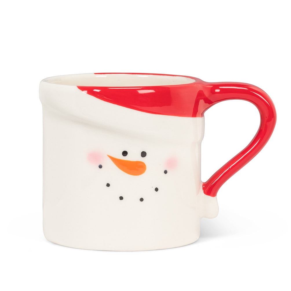 Set of 12 Snowman Face Mug - Walmart.com