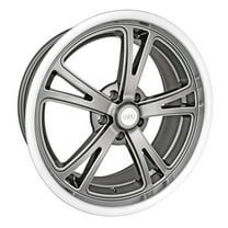 JEGS 681360 Resto-Rod Wheel Size: 18 x 8 Bolt Pattern: 5 x 5.00 Back ...