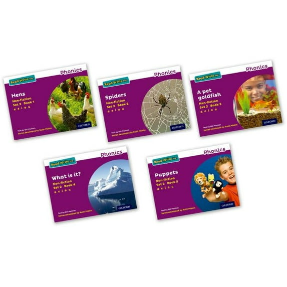 Pre-Owned Read Write Inc. Phonics: Purple Set 2 Non-Fiction Mixed Pack ...
