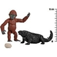 Godzilla x Kong: KING KONG 3.5-Inch SUKO WITH TITANUS DOUG Earth Battle ...