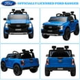 Ford Ranger 12V Toy Car with Remote Control, Bluetooth, MP3, LED Lights ...