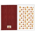 Celebrate Fall Thanksgiving Pumpkin Patch Terry Kitchen Towles 2-Pk ...