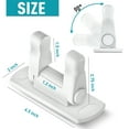 WeGuard Child Safety Door Handle Locks, 4 Pack Adhesive Baby Proof ...