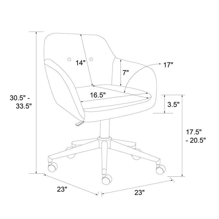 Ergonomic Chair Dimensions