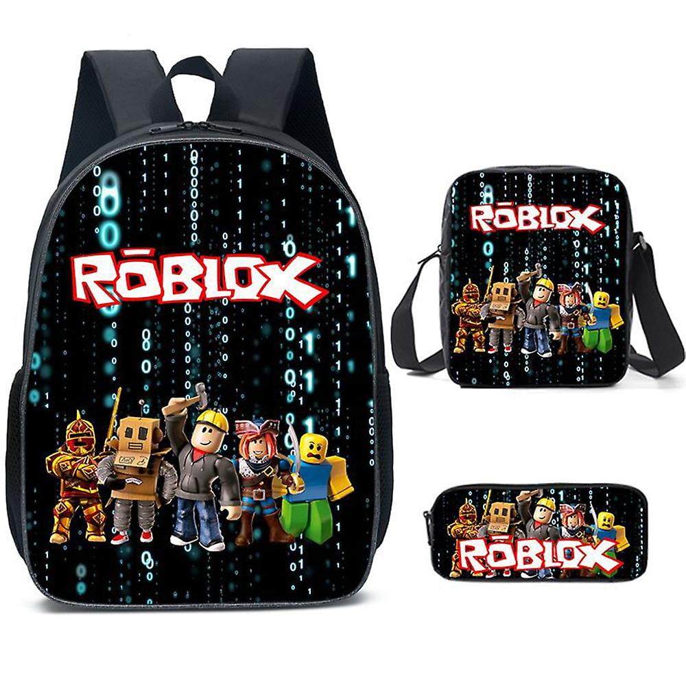 Click here for Wlbxh 3pcs Roblox Game Kids Backpack School Rucksa... prices