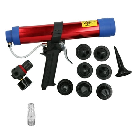 Glass Cement Gun,300mm 11.8in Pneumatic Glass Pneumatic Glue Gun Glass ...