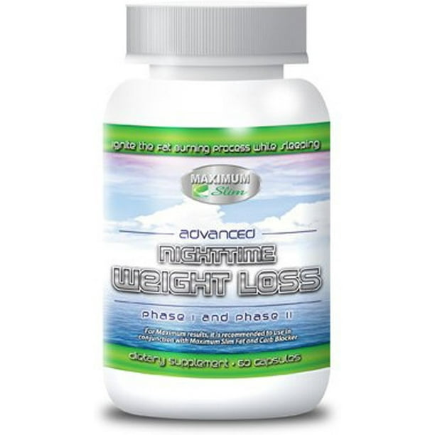 Maximum Slim Night Time Weight Loss, 60 Ct - Walmart.com