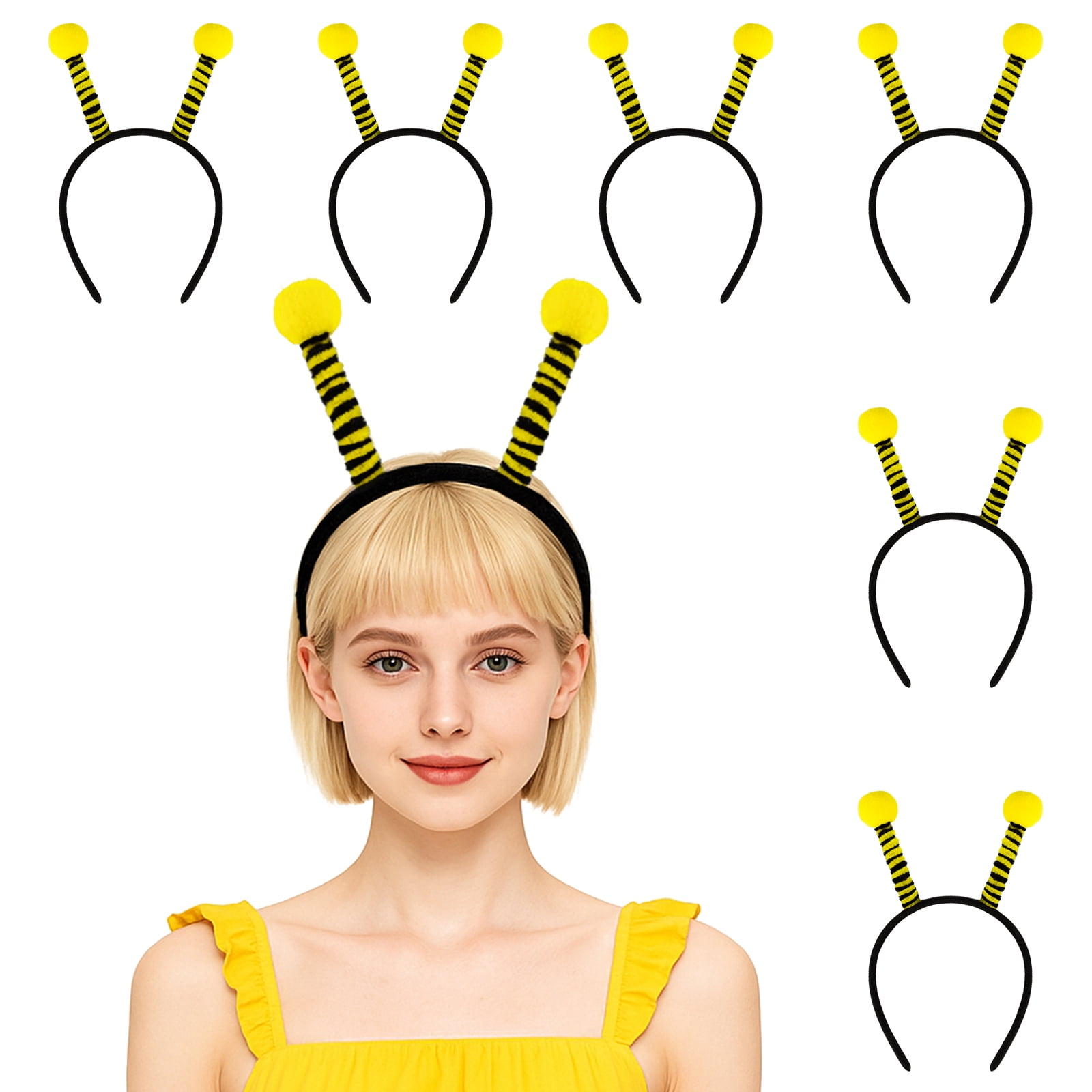Click here for Toptie 6 Packs Bee Headbands Bee Antenna Headband... prices