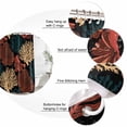 Coastal Coral Reef Bathroom Shower Curtains with 12 Hooks Waterproof ...