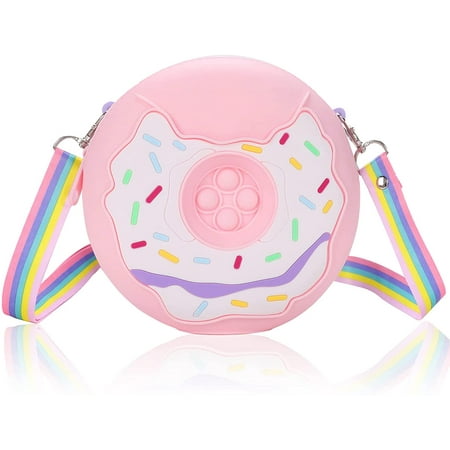 Pop Purse Fidget Shoulder Bag for Girls, Pop Fidget it Purse Crossbody ...