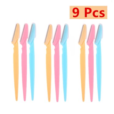 Dorco Tinkle Eyebrow Razor Trimmer Shaver Value Pack - 3pk of 3pcs (9 ...