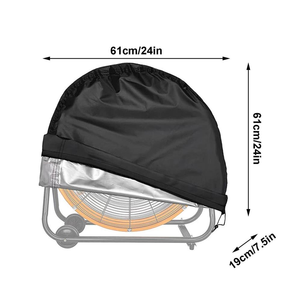 Buy Centwalm Industrial Fan Cover Waterproof Fan Dust Cover Waterproof ...
