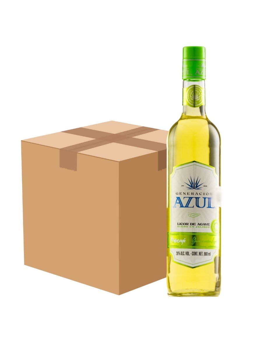 Caja Licor de Agave Generación Azul Maracuyá 960 Ml Generación Azul ...