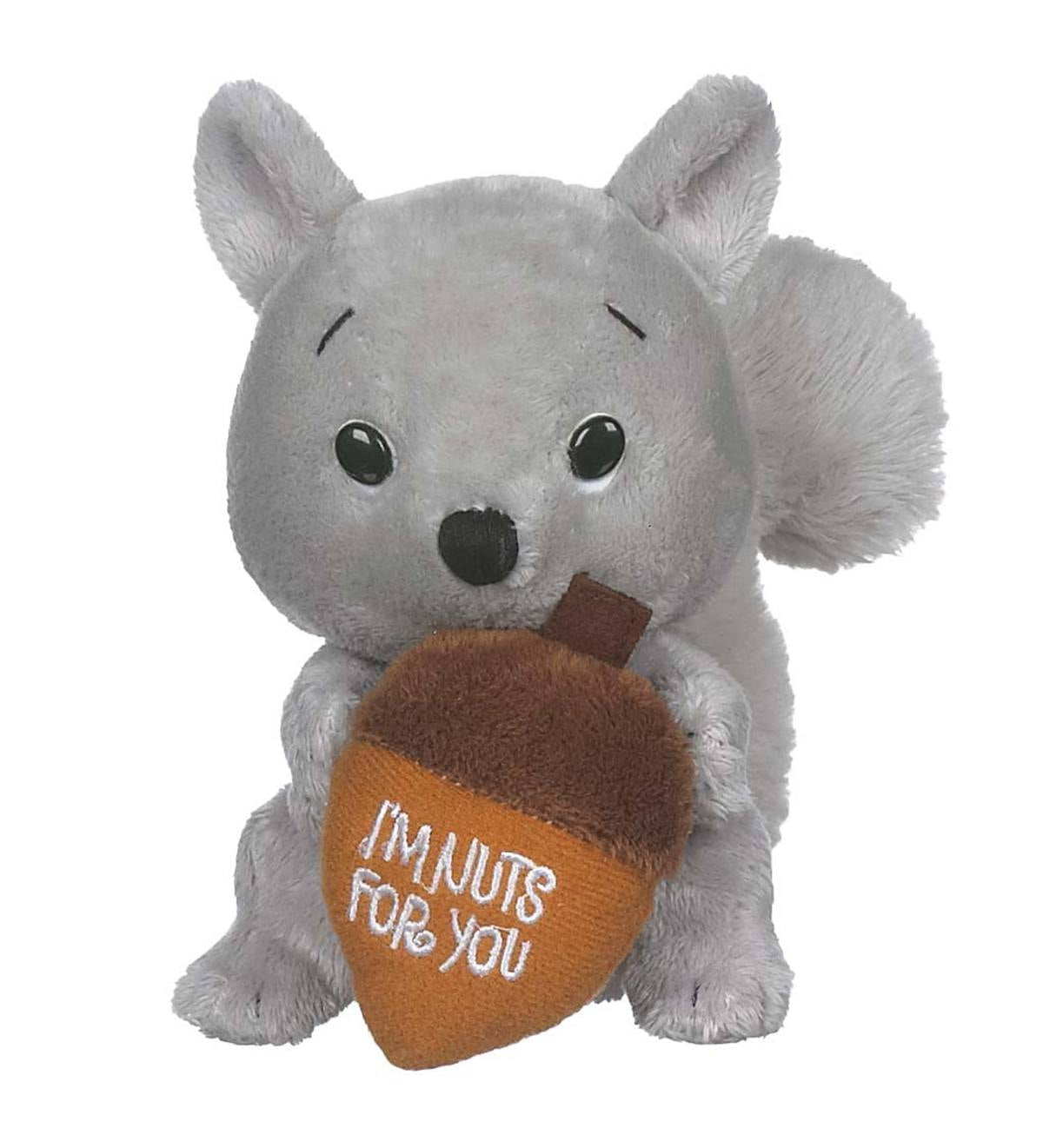Cuddle-worthy "Nuts For You" Plush Stuffed Animal for Kids Squirrel ...