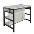 Steve Silver Carson Industrial Counter Height Kitchen Table in ...