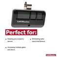 LiftMaster 893LM Security+ 2.0 3-Button Visor Clip Remote - Walmart.com