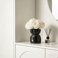 DZQMTKX Ceramic Look Plastic Vase, Small Unbreakable Vase for Home ...