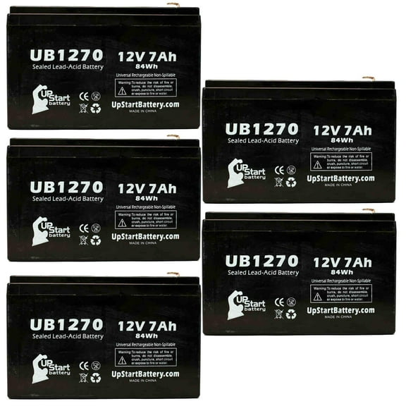 4x Pack - Compatible Sola S3700R Battery - Replacement UB1270 Universal ...