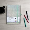 1PC Bling Glitter A5 Hardcover Journal, Lined Notebook for Women, Daily ...