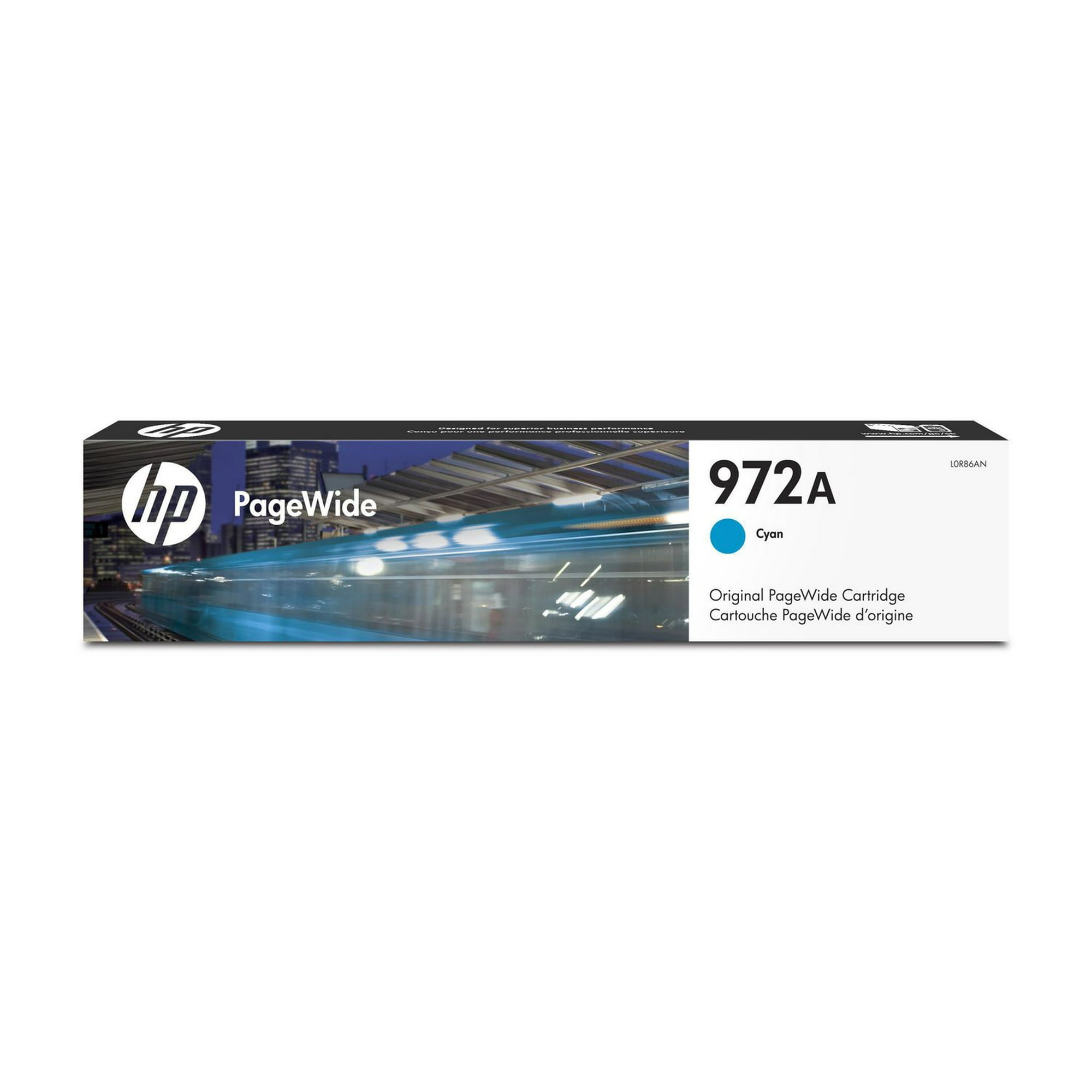 Click here for Hp 972a Cyan Original Pagewide Ink Cartridge (L0r8... prices