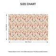 Rocae Retro Autum Mushrooms Printed Heat Resistant Place Mats,Classic ...