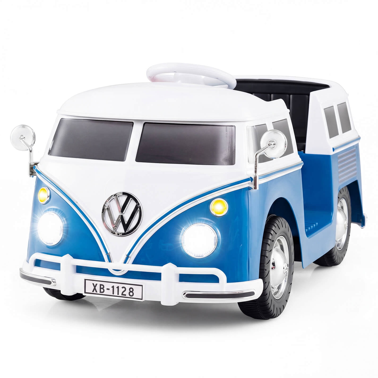 Click here for Costway Licensed Volkswagen Ride-On Bus With Cup H... prices