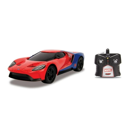 Marvel Spider-Man 2017 Ford GT R/C, 1: 16 Scale with USB Charging, 2 ...