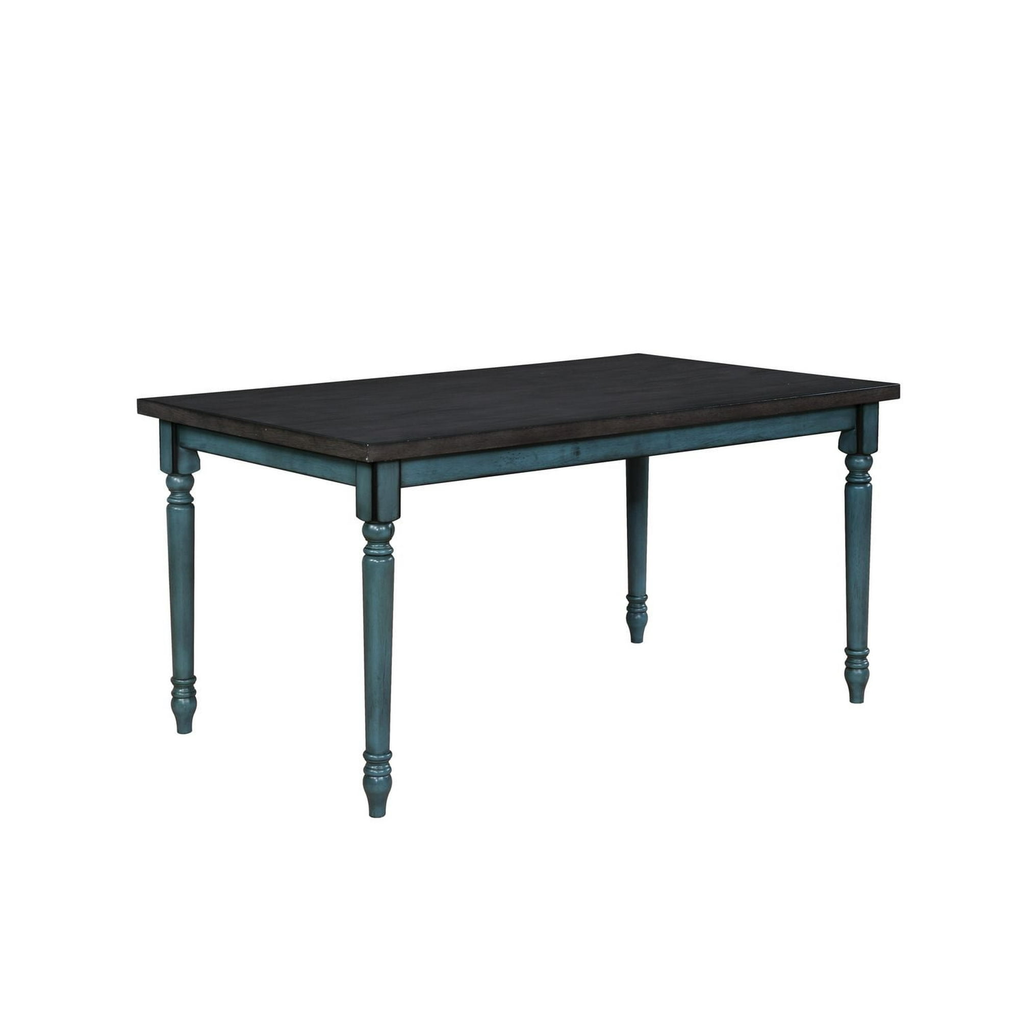 Click here for Linon Weston Dining Table  Teal 35.43 X 59.06 prices