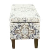 HomePop Large Decorative Storage Bench, Multiple Colors - Walmart.com