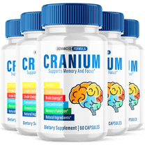 Cranium Nootropic Pills Natural Formula Brain Supplement 300 Capsules ...