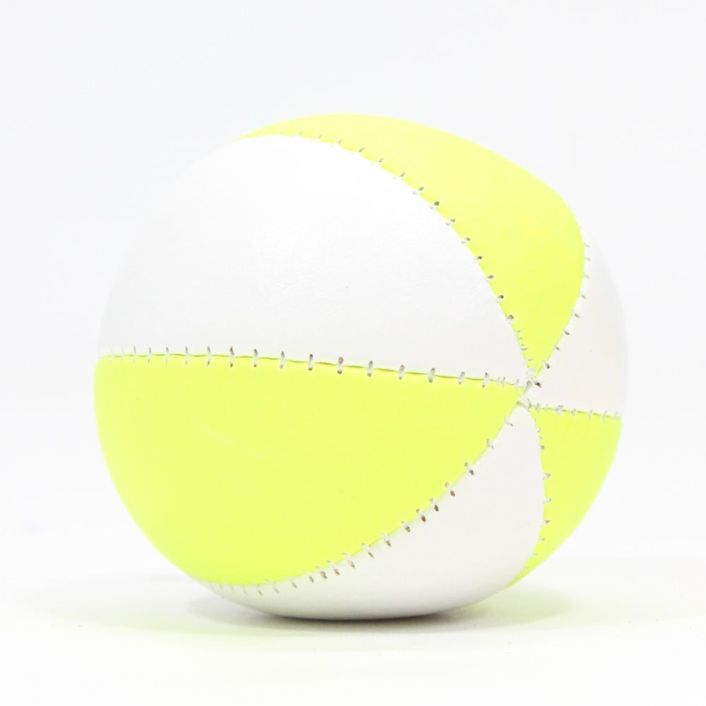 Zeekio Zeon 6 Panel 100g Juggling Ball (1) (White/Yellow) - Walmart.com
