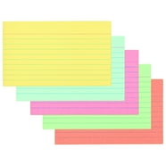 Oxford Rainbow Ruled Index Cards, 3 x 5 Inches, Assorted Colors, Pack ...