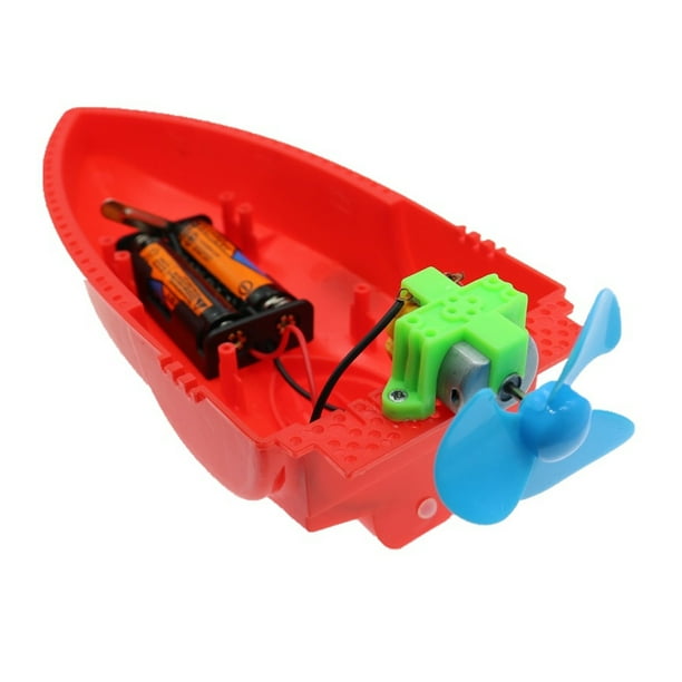 Electronic Toy,DIY Assemble Aerodynamic Boat Boat Model Assemble Toy ...
