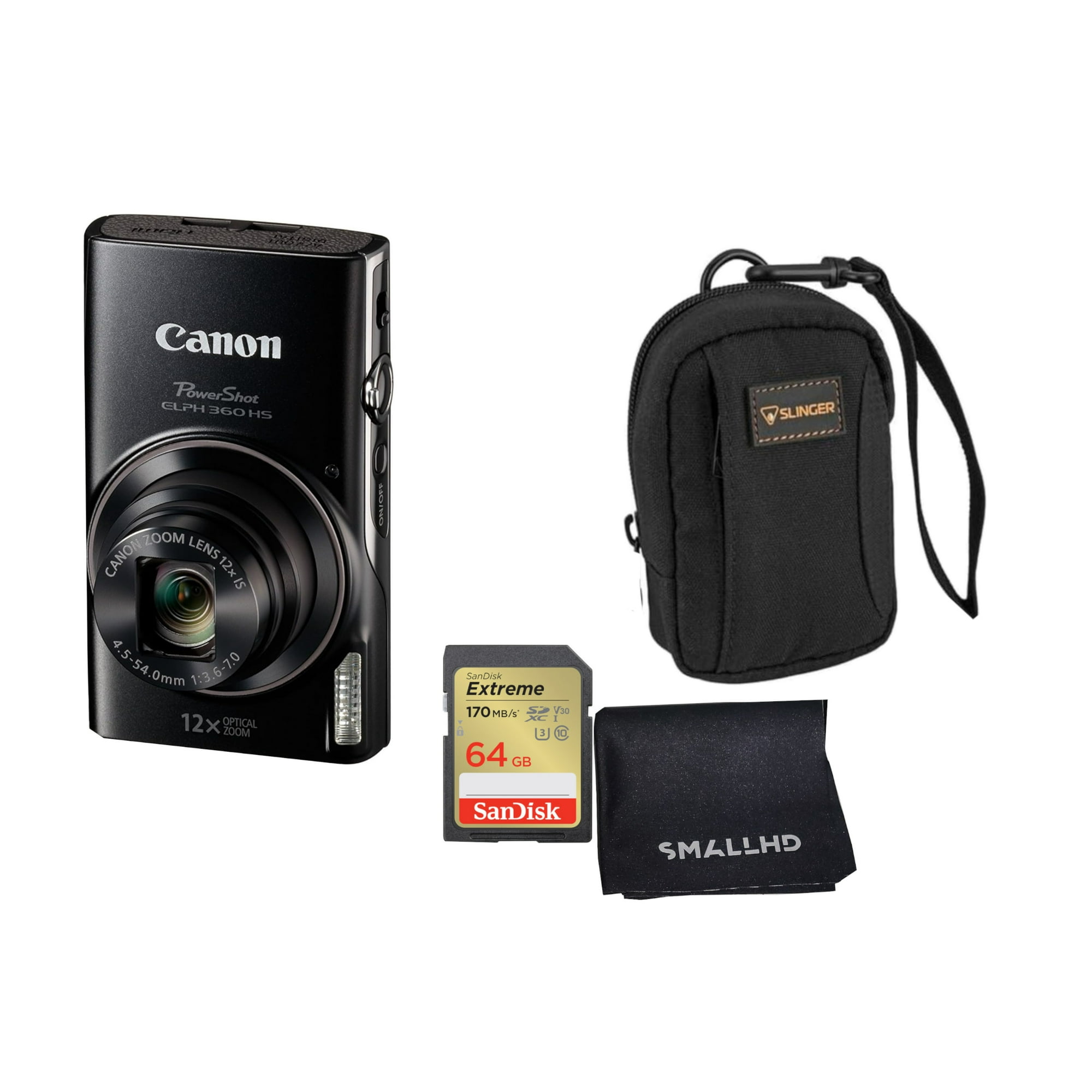 Click here for Canon Powershot Elph 360 Hs Digital Camera Bundled... prices