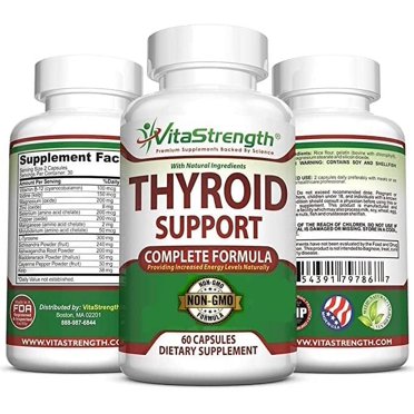 Absolute Nutrition Thyroid T-3 Fat Burner Weight Loss Ctules, 180 Ct ...